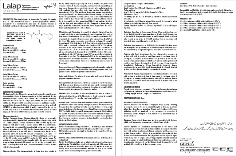 Lalap Insert | PDF | Medical Treatments | Drugs