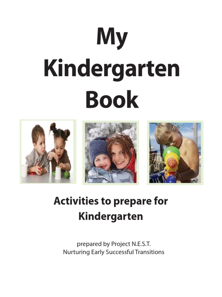 My Kindergarten Book | PDF | Kindergarten