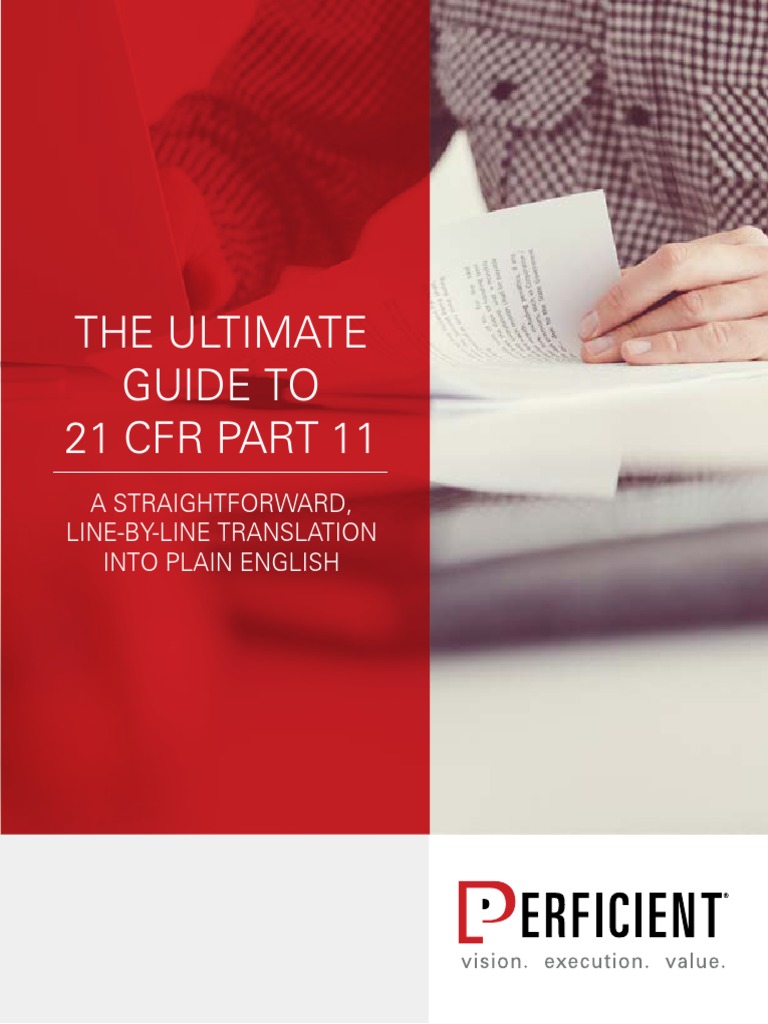 The Ultimate Guide To 21 CFR Part 11 PDF | PDF | Records Management ...