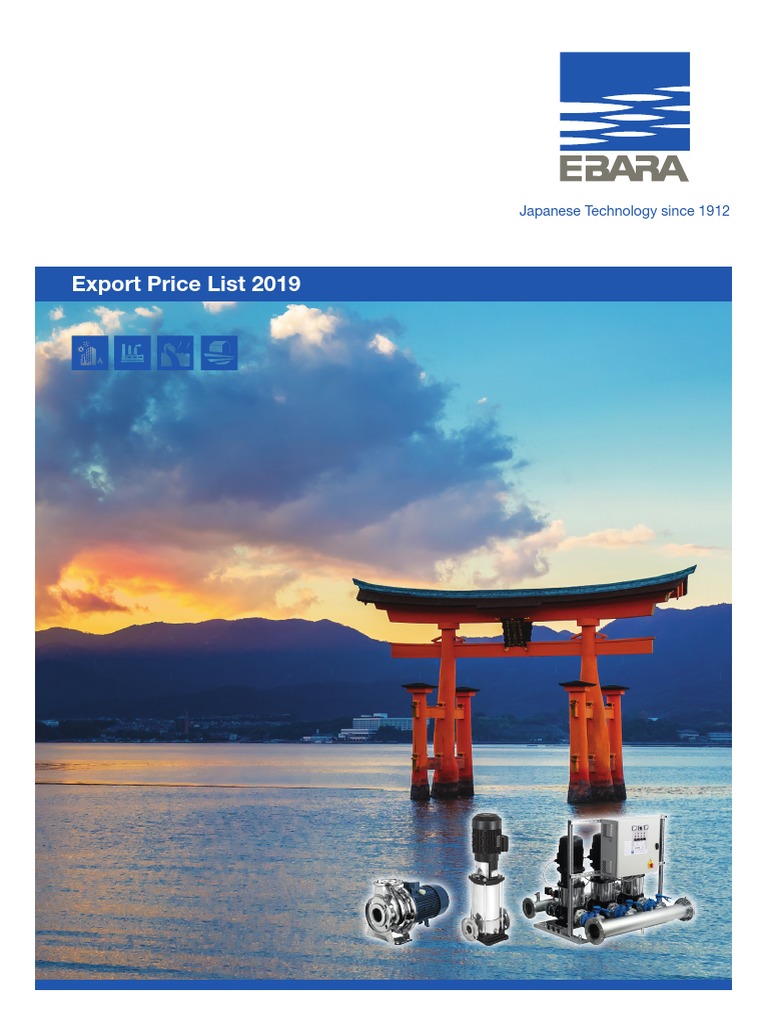 Ebara | PDF | Pump | Hvac