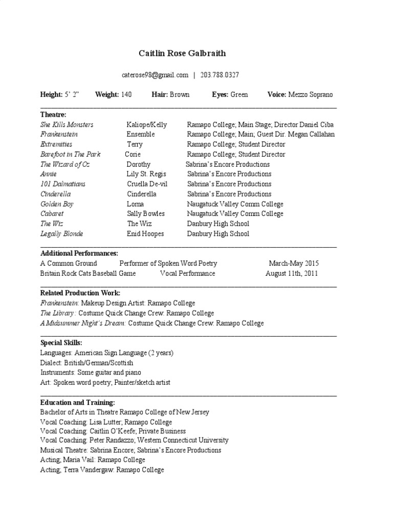 19f Atp Cait Resume Final-2 | PDF