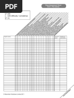 Cookery Achievement Chart | PDF | Nature