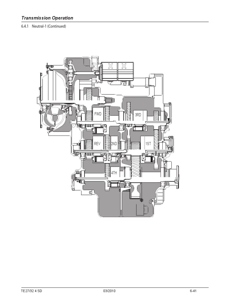 TE32+MANUAL (FZ Transm) (041-060) | PDF | Transmission (Mechanics) | Clutch
