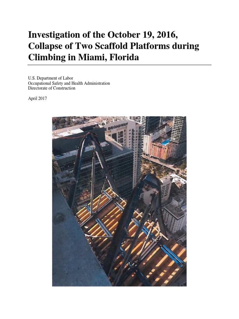 Scaffold Fail | PDF | Scaffolding | Beam (Structure)