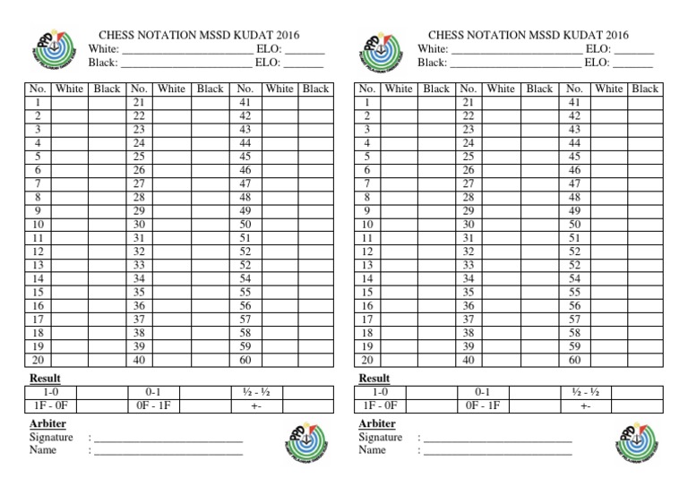 Notasi Catur | PDF | Chess Competitions | Chess