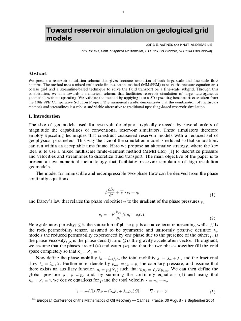 Reservoir Simulation Using A Mixed Multiscale Finite Element Method And Streamline Approach To