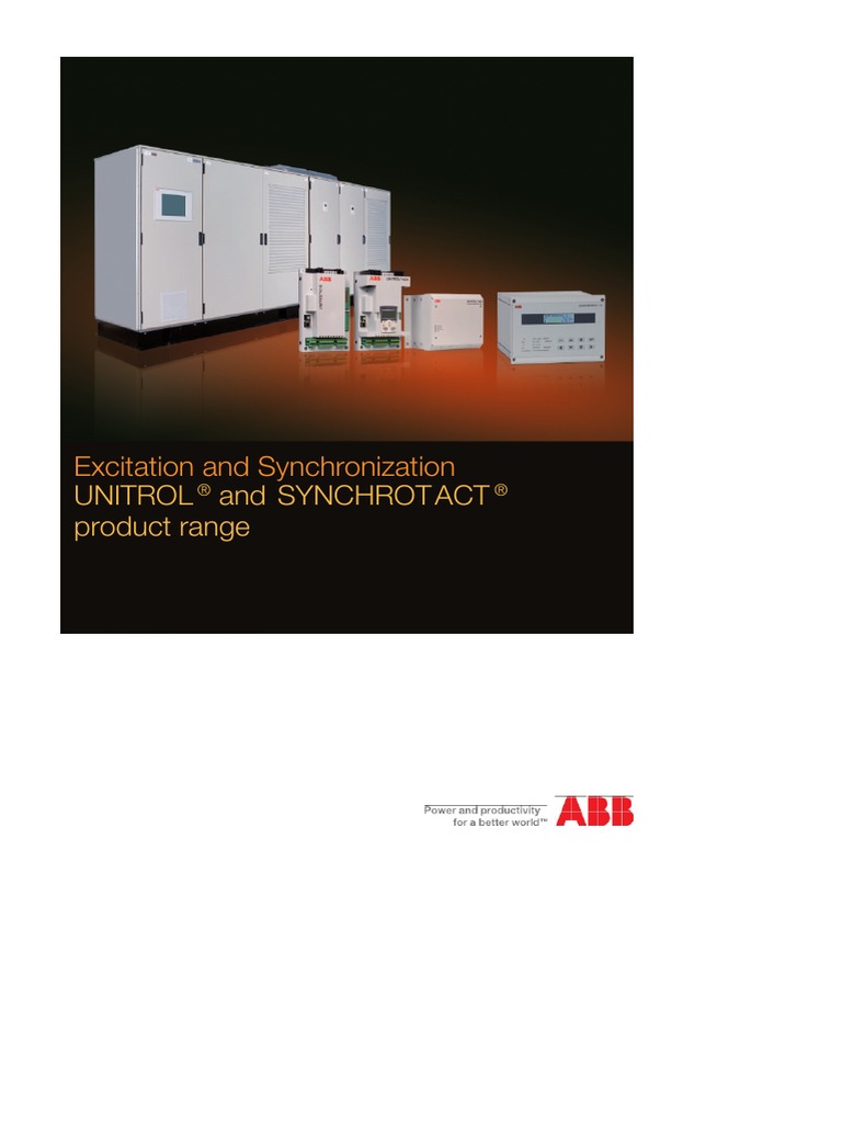 Unitrol 5000 PDF | PDF | Electric Generator | Alternating Current