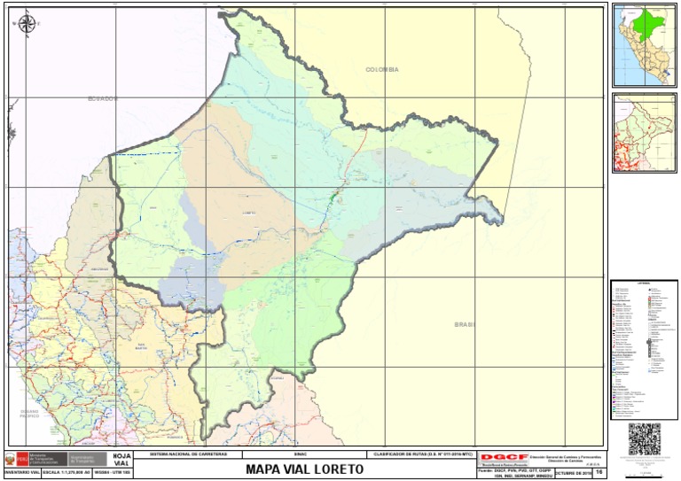 Mapa Vial-LORETO | PDF