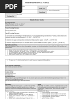 BODMAS Lesson Plan and Activities | PDF | Bracket | Calculator
