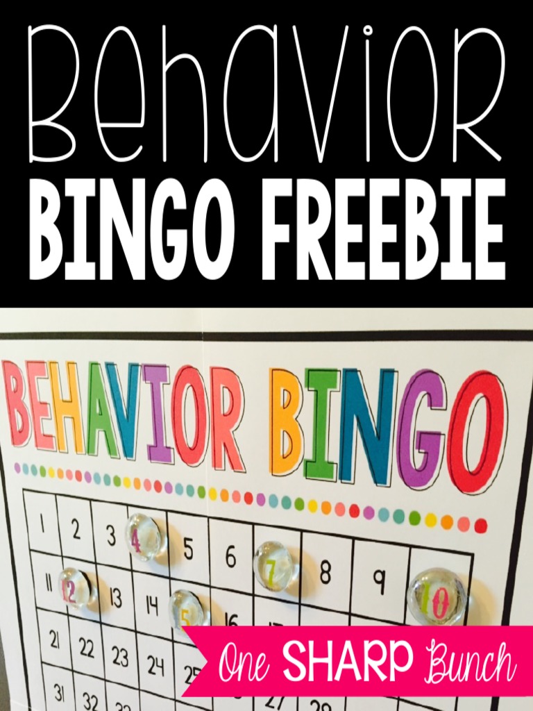 Behavior Bingo Freebie Classroom Management | PDF | Communication ...