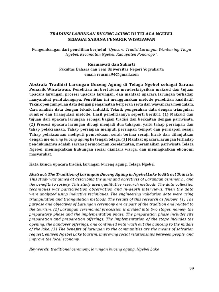 Larung | PDF | Ilmu Sosial | Kajian Bahasa Asing