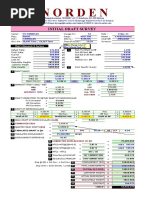 Draft Survey Calculation | PDF | Shipbuilding | Watercraft