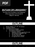Evidences of The First Mass in The Philippines in Masao, Butuan | PDF ...