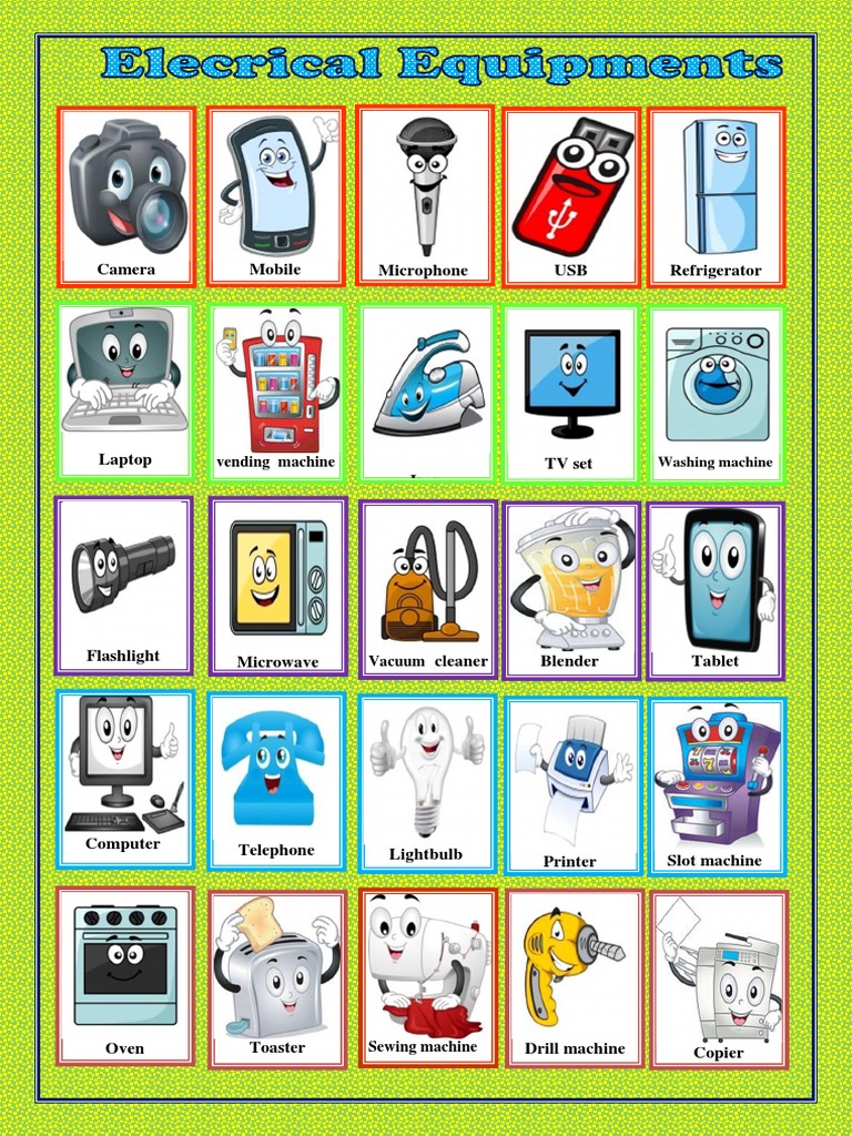 Electrical Equipments Classroom-Posters | PDF