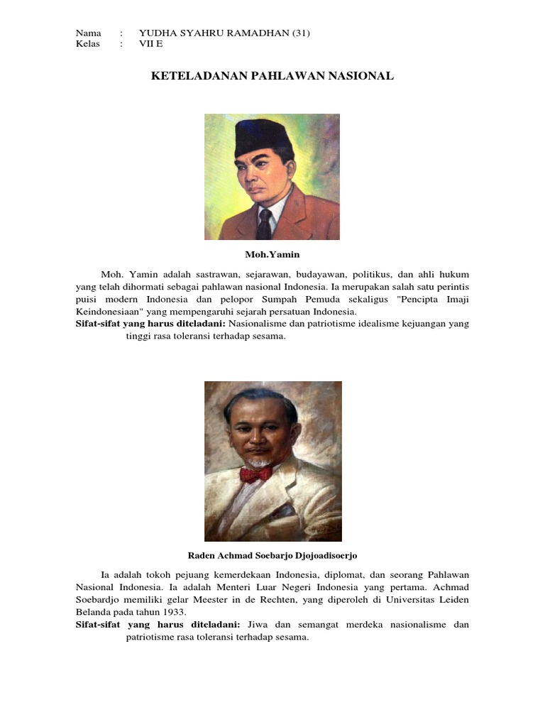 Keteladanan Pahlawan Nasional2 | PDF