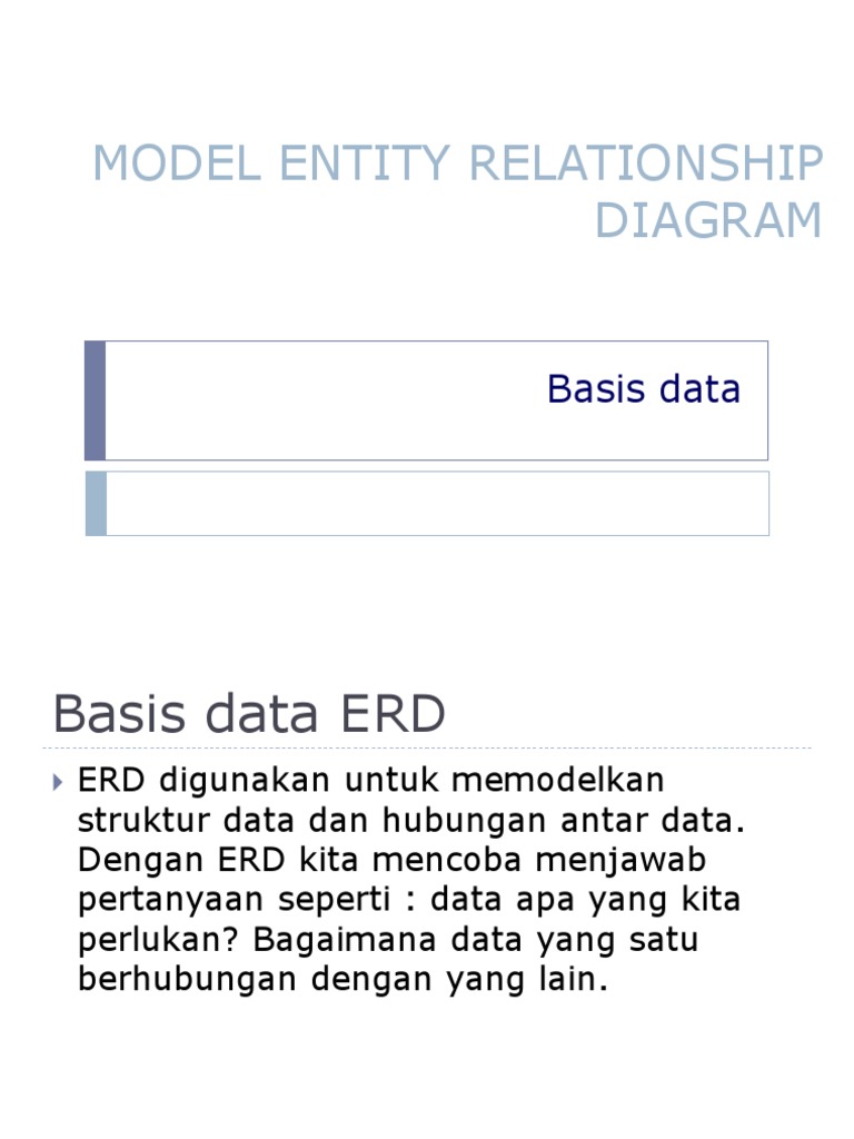 Materi Erd | PDF