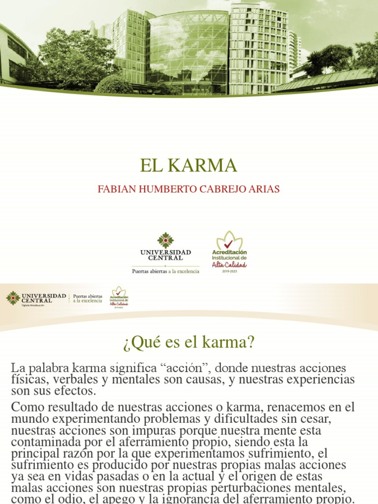 Karma | PDF | Karma | Sufrimiento
