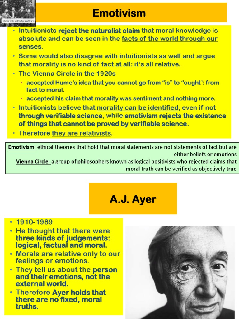 Emotivism | PDF | Contemporary Philosophy | Stereotypes