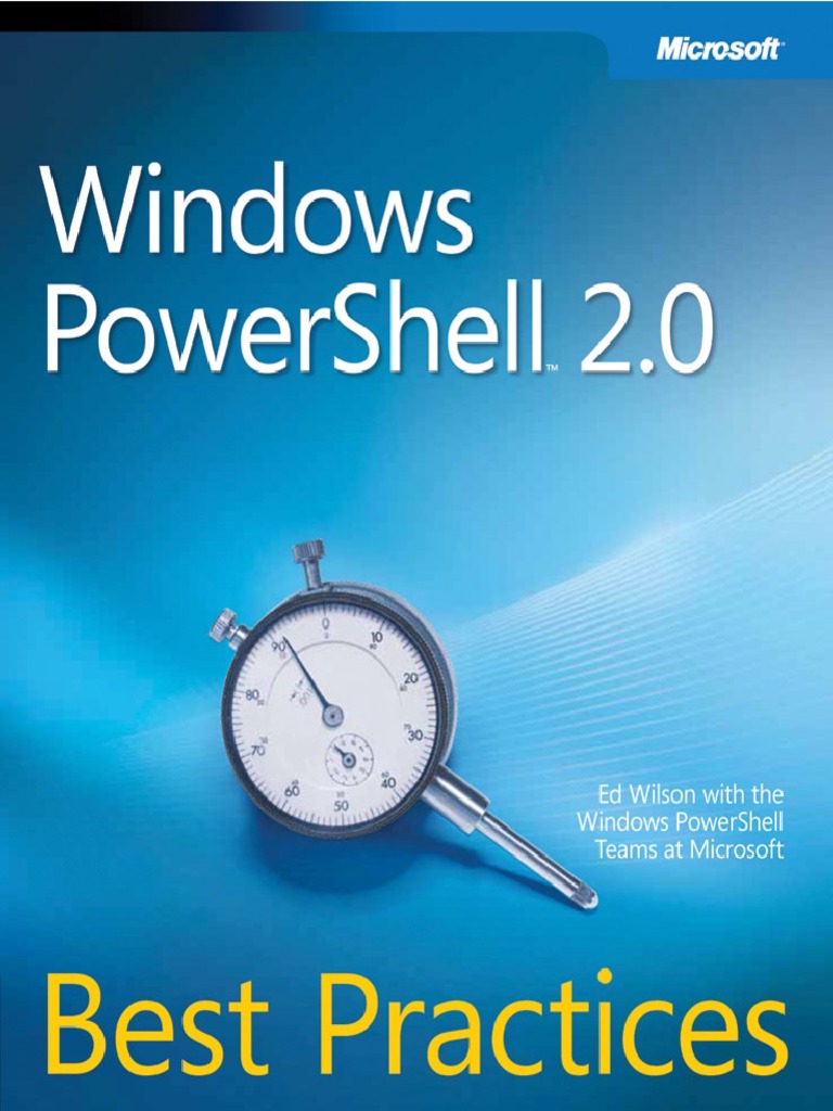 Windows Powershell 2.0 | PDF | System Software | Microsoft Software