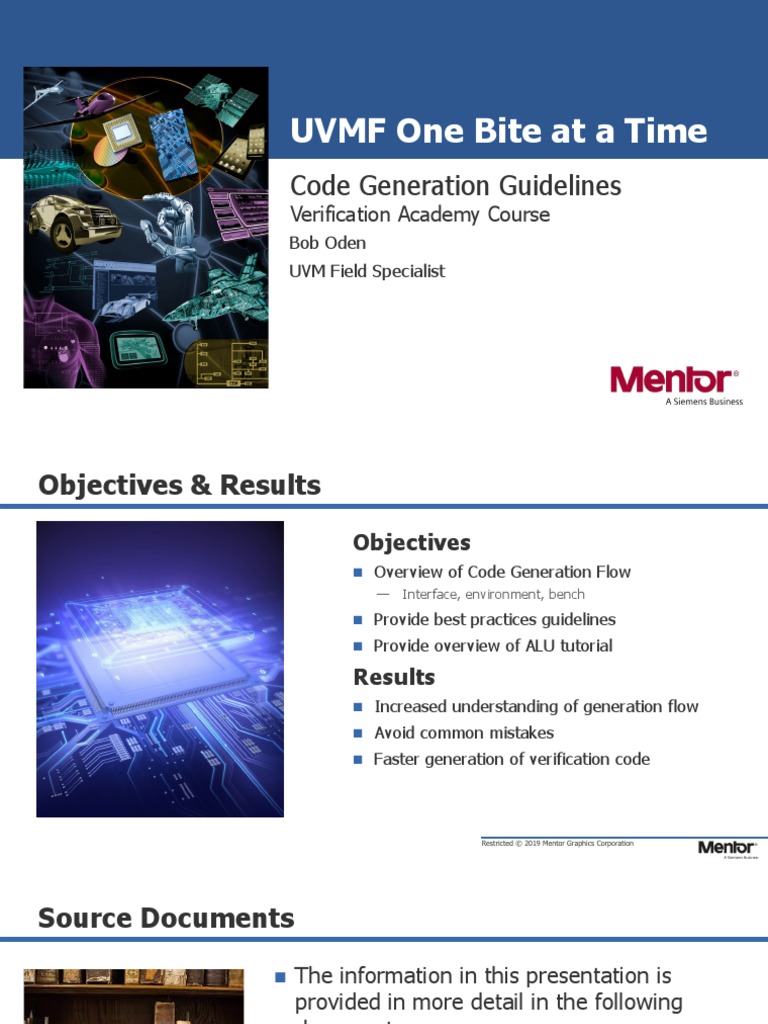 Course Uvm-Framework Session17 Code-Generation-Guidelines Boden | PDF | Application Programming ...