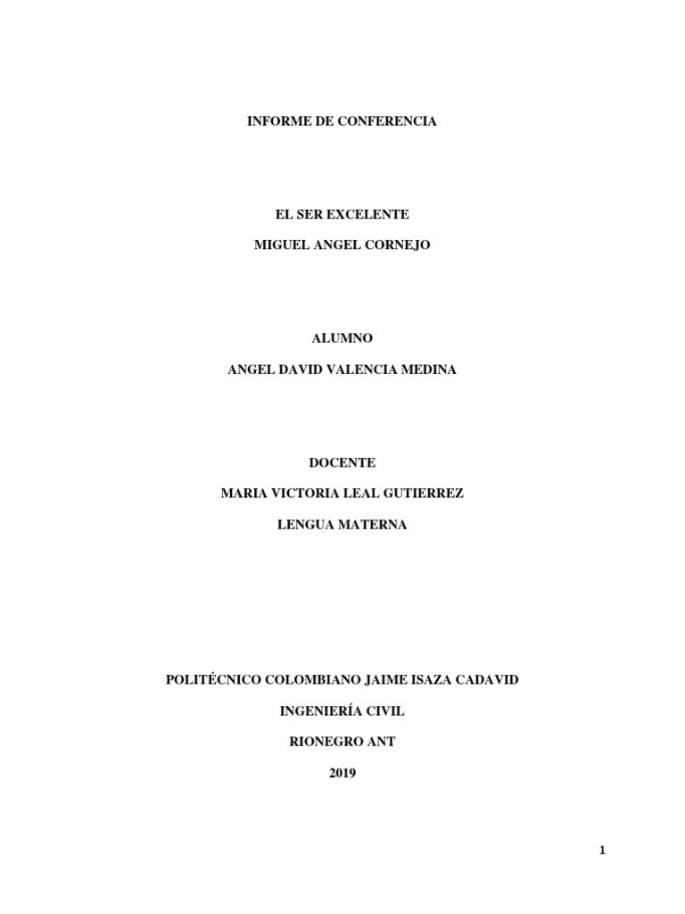 El Ser Excelente Miguel Angel Cornejo | PDF | Alemania | Política mundial