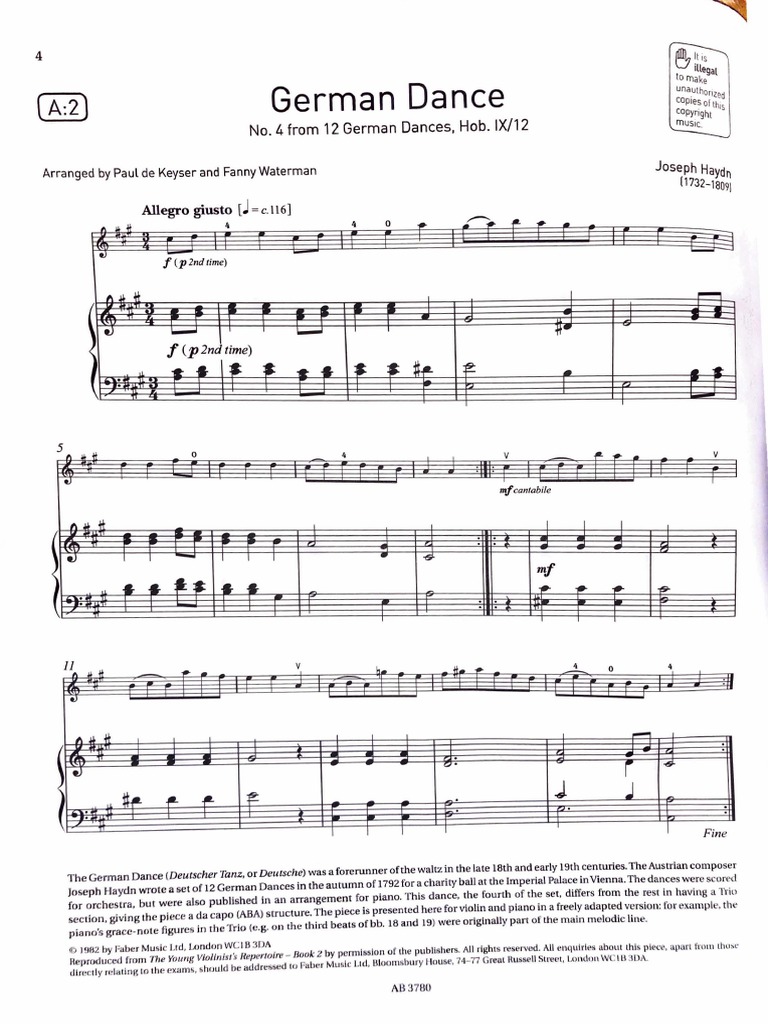 Grade 3 Violin | PDF | Performing Arts | Classical Music