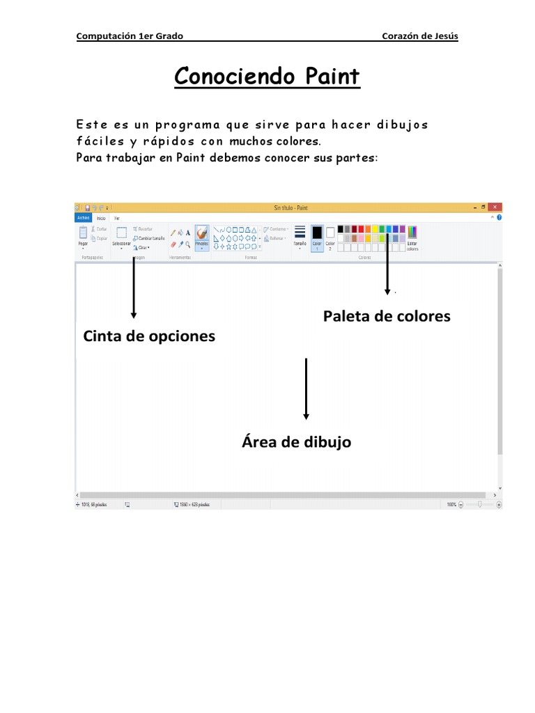 Conociendo Paint | PDF