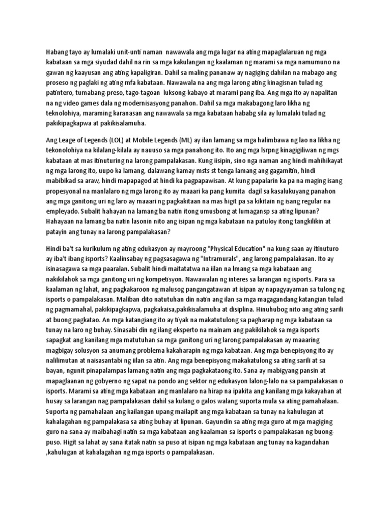 Talumpati | PDF