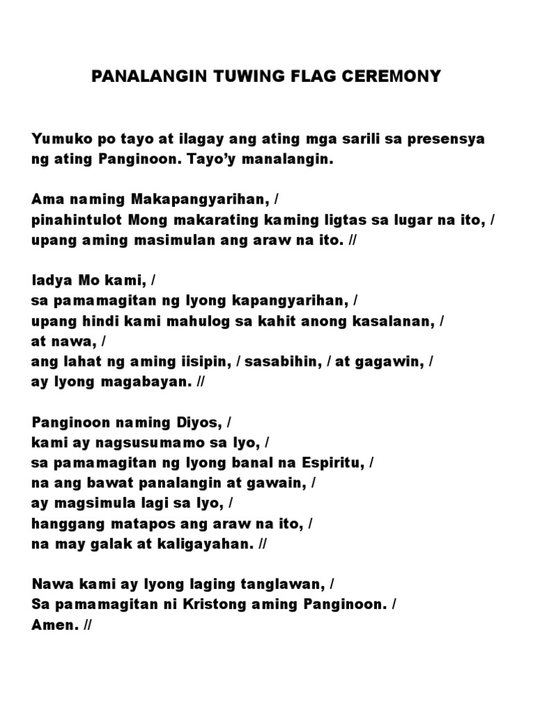 Panalangin | PDF
