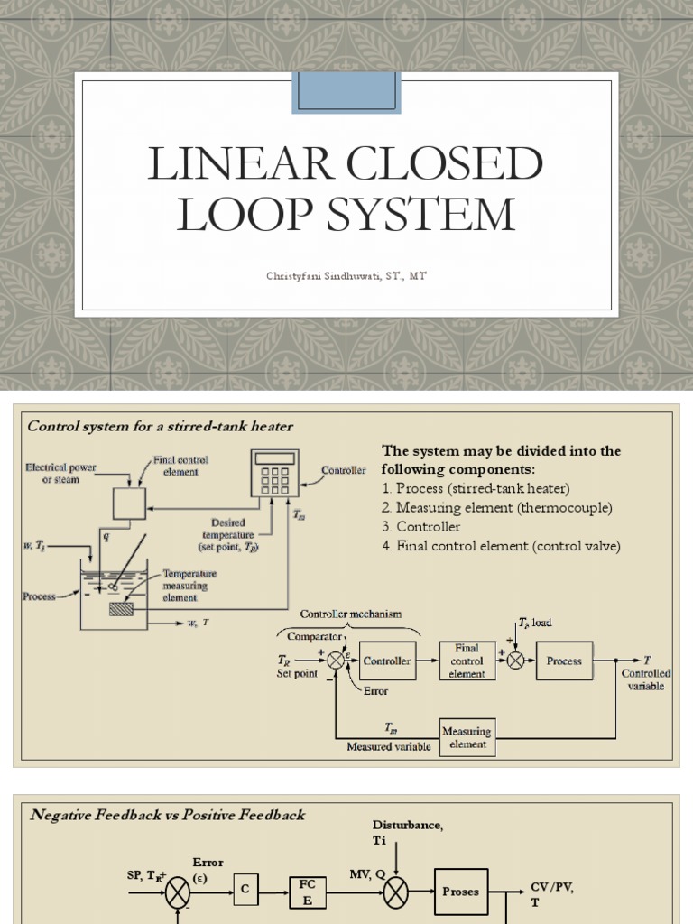 Linear Closed Loop System | PDF | Control Theory | Control Engineering
