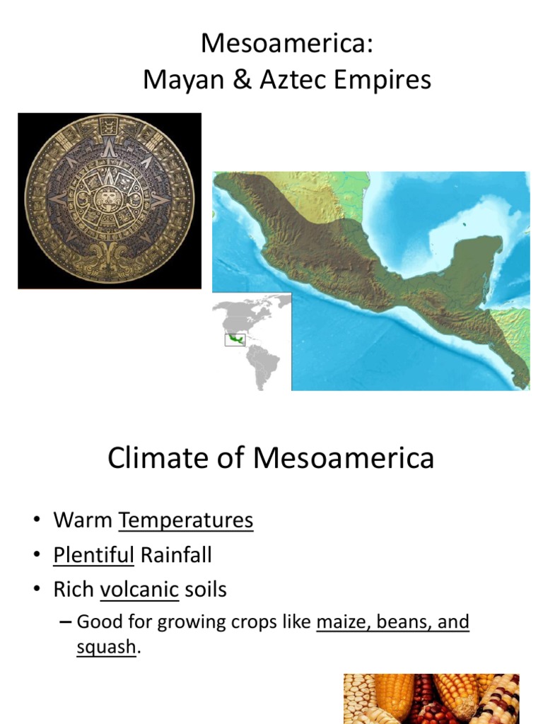 Mesoamerica, Mayan and Aztecs | PDF | Maya Civilization | Mesoamerica