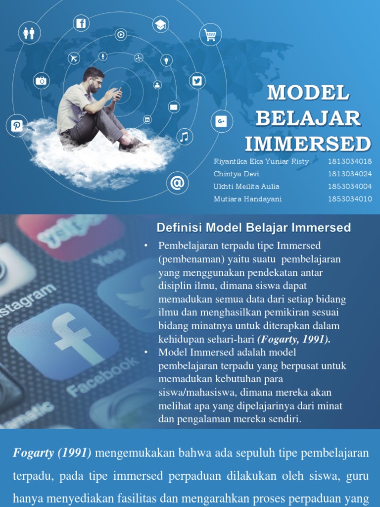 Model Belajar Immersed | PDF | Karier & Perkembangan | Sains & Matematika