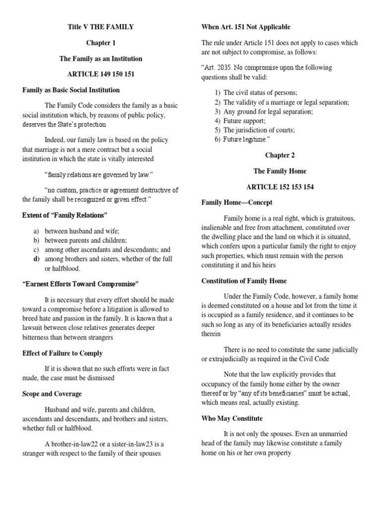 family-code-article-149-182-pdf-legitimacy-family-law-will-and