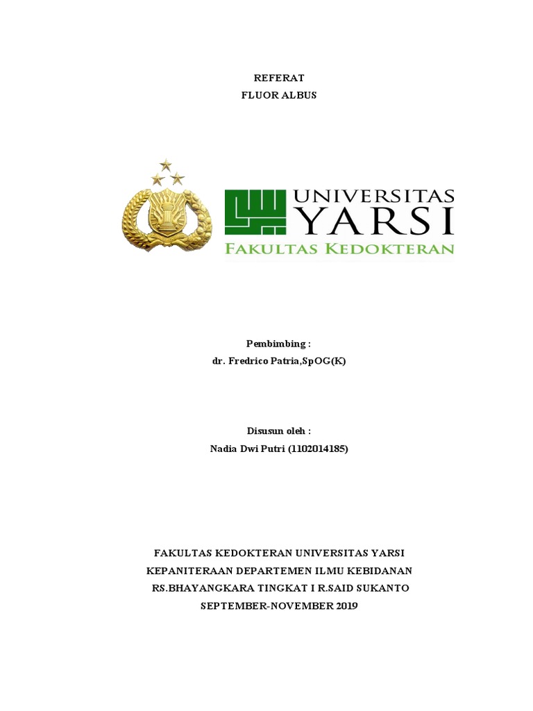 Fluor Albus | PDF | Kesehatan Holistik | Sains & Matematika