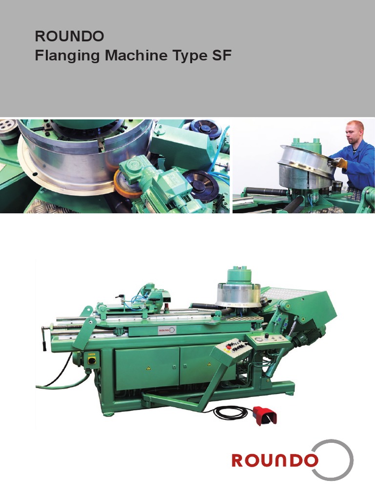 SF Flanging Machine for Cylinders and Pipes | PDF | Cartridge (Firearms ...