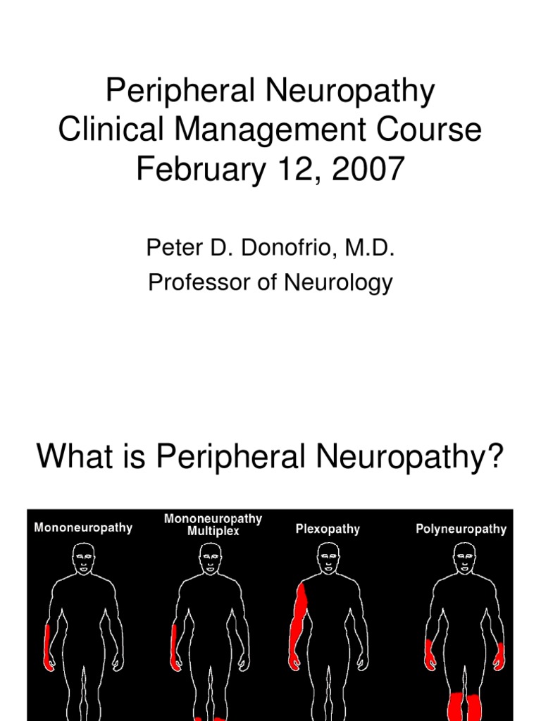 Peripheral Neuropathies: A Clinical Management Course on the Etiologies ...