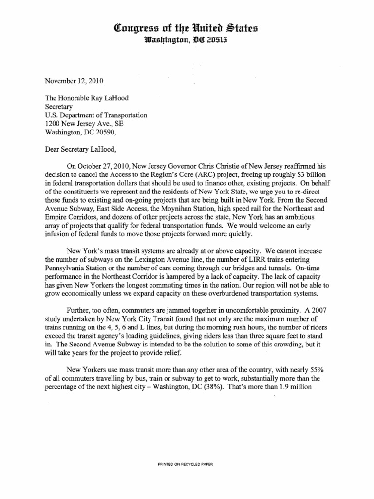 ARC Money Letter | PDF