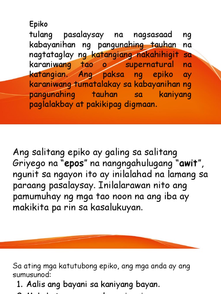 Epiko | PDF