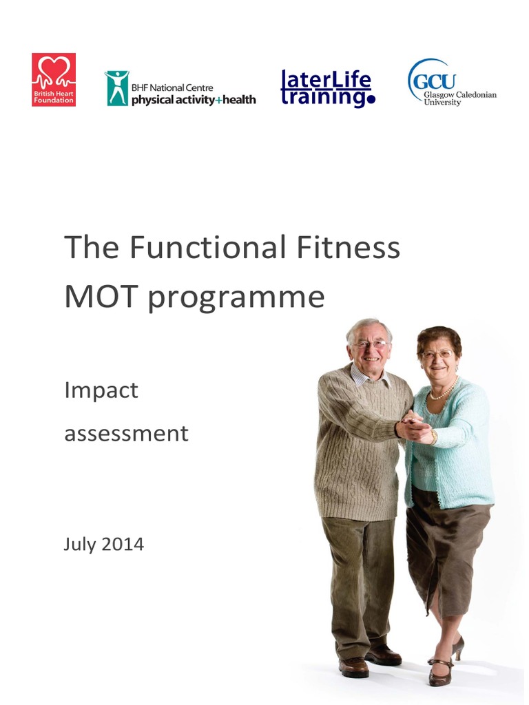 Functional Fitness MOT Impact Assessment GCU LLT BHFNCPAH 2014 | PDF ...