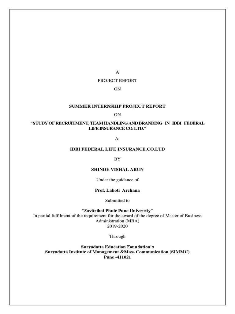 Vishal Project | PDF | Financial Services | Economies