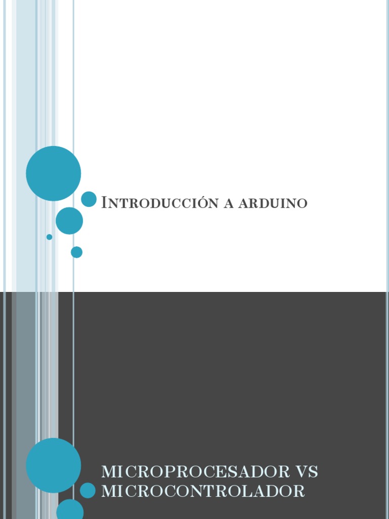 Introducción A Arduino | PDF | Microcontrolador | Arduino Introducción A Arduino | PDF | Microcontrolador | Arduino