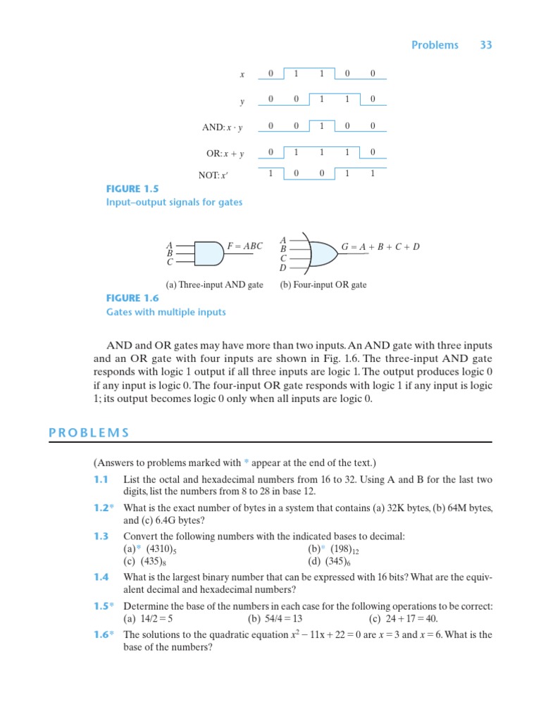 Gs01 Digital Systems And Binary Numbers Pdf Subtraction Binary Coded Decimal