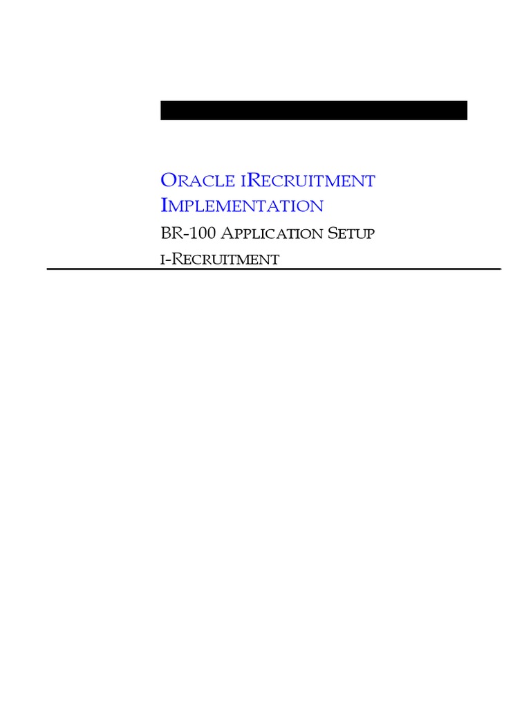 BR100 IRecruitment Setup Draft | PDF | Internet Relay Chat | Recruitment