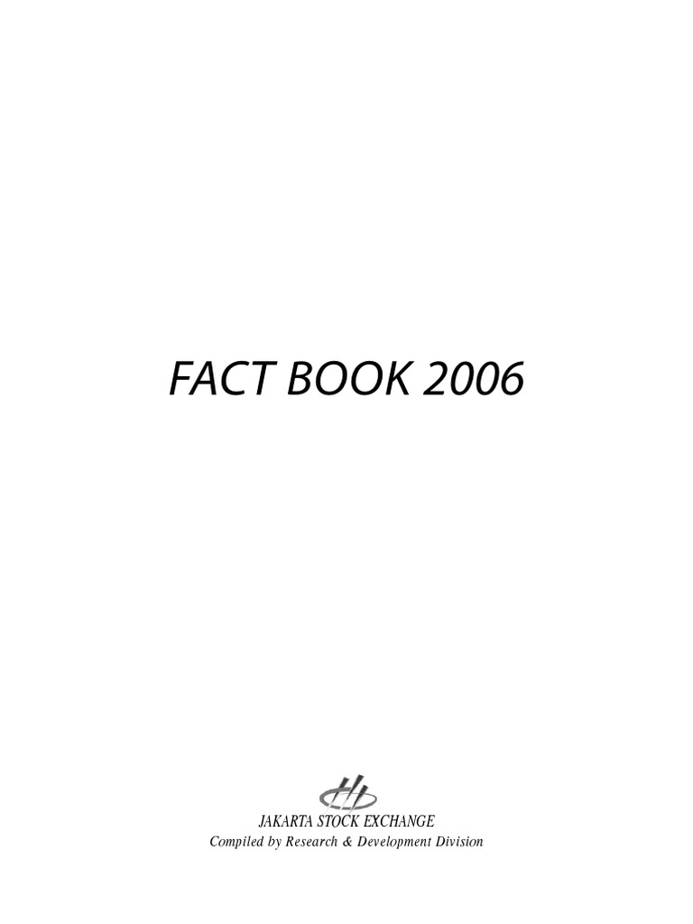 Fact Book 2006 | PDF | Stocks | Warrant (Finance)