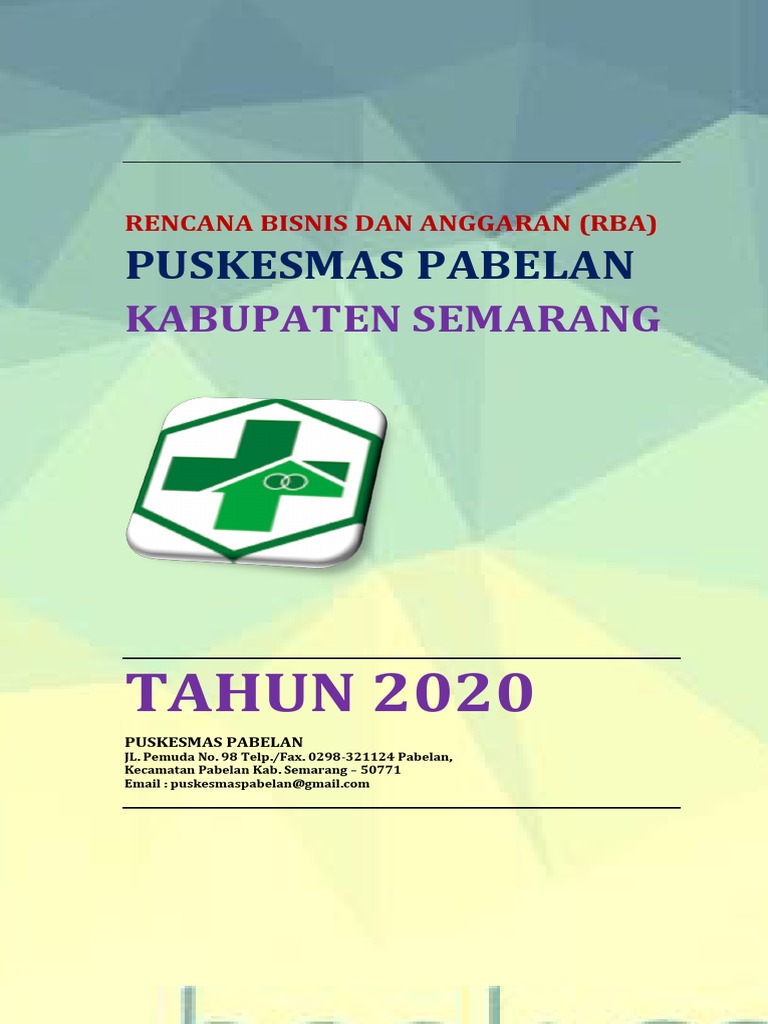 Rba Puskesmas Pabelan Cover DLL | PDF
