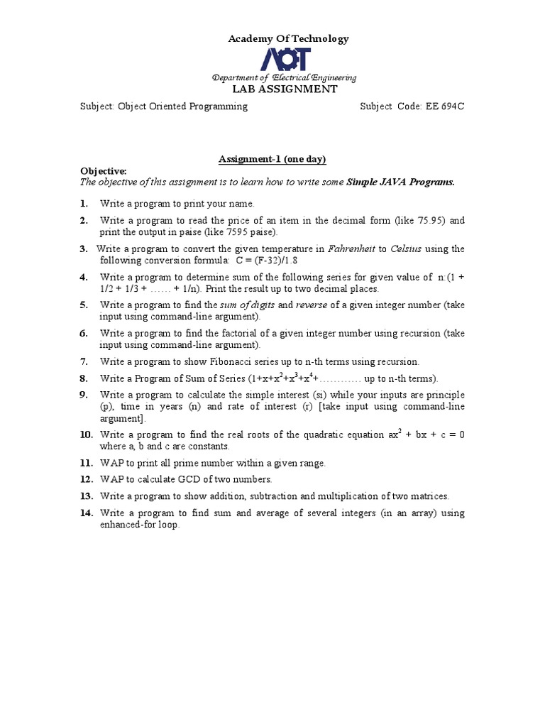 Java Ee694c Pdf Class Computer Programming Method Computer 8762