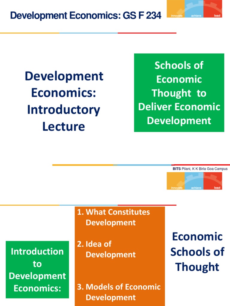 Development Economics Overview | PDF | Development Economics | Economics