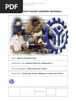 CBLM Smaw Ncii | PDF | Welding | Construction