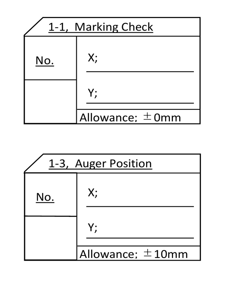 Construction Quality Control Checklist | PDF