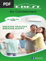 Everest Aircon Model Specifications | PDF | Ceiling | Building Engineering